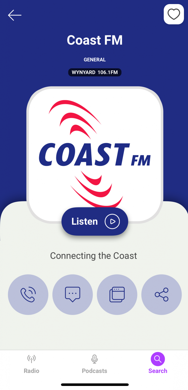 Ways to Listen - Coast FM
